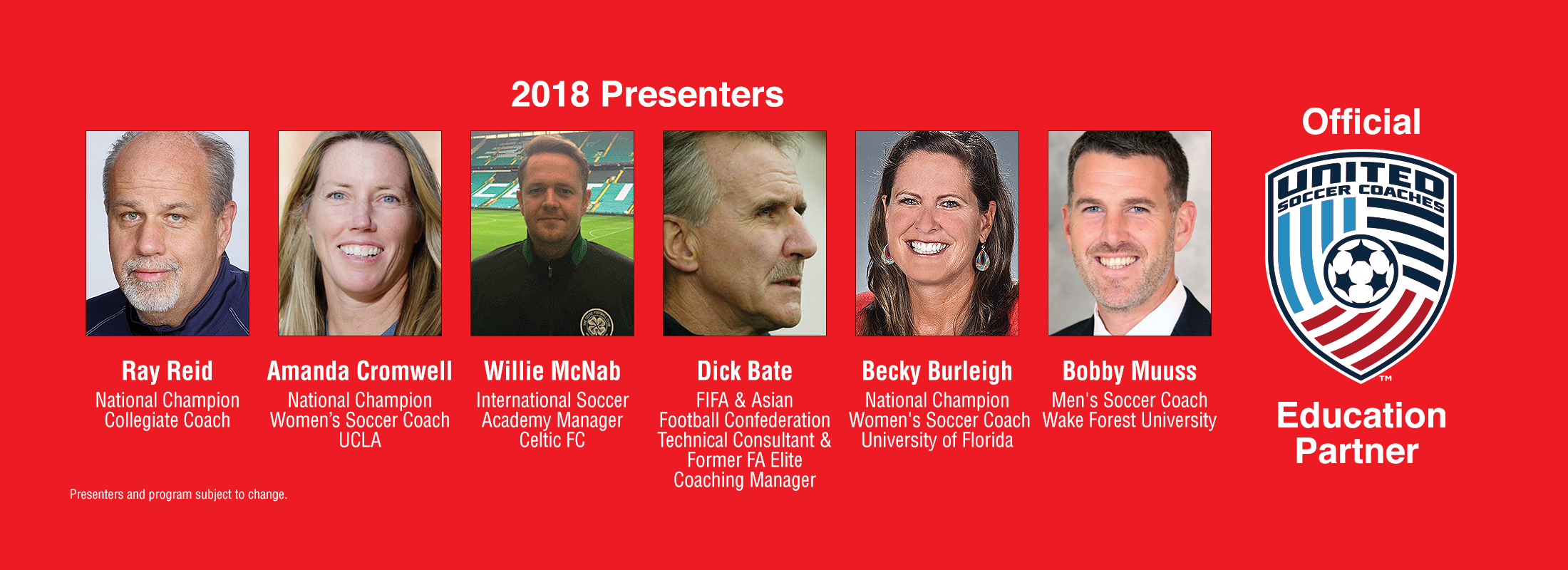 Soccer Champions Coaches Clinic – Learn from the Best!